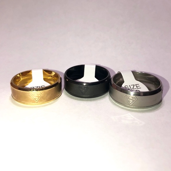 Accessories | Superman Rings The Kryptonian Symbol Hope | Poshmark